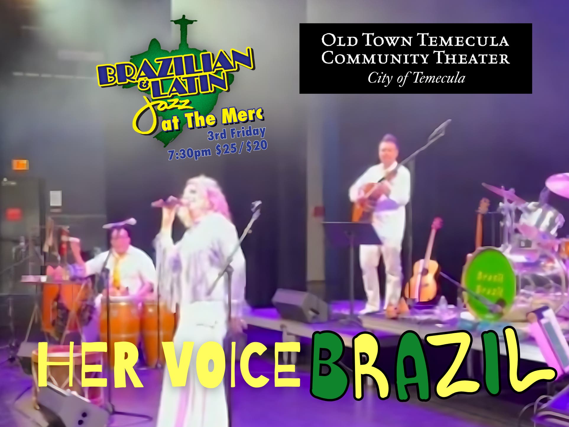 Mar 20 | Her Voice: Brazil -Ana Gazzola Quartet @The Merc | Rainbow, CA ...