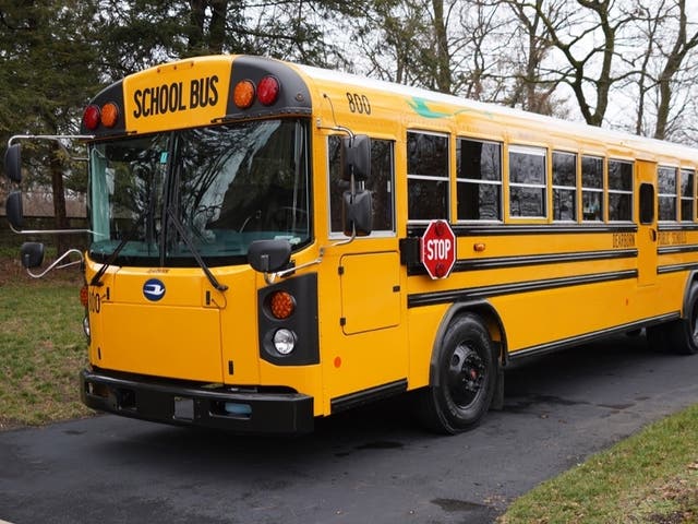 Dearborn Schools Gets First Electric School Bus In Michigan | Dearborn ...