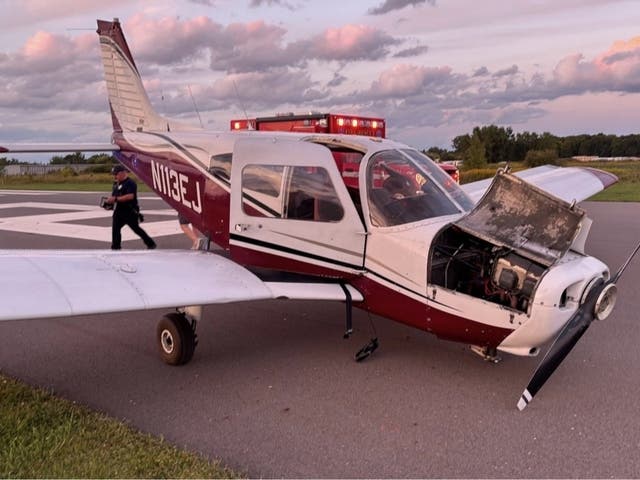 Smoking Engine Forces Small Plane To Make Emergency Landing In Metro ...