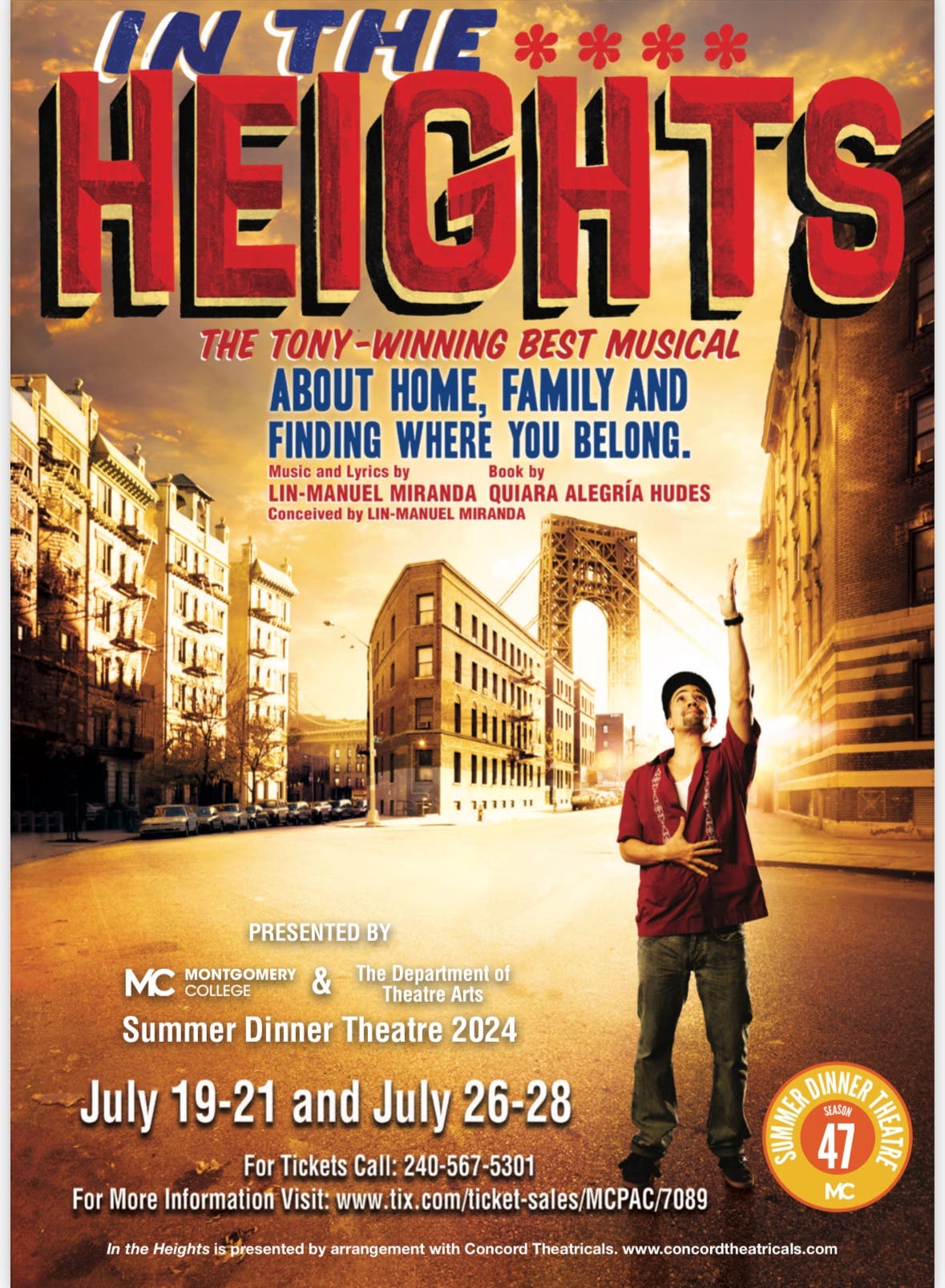 Jul 19 | "In The Heights" - Summer Dinner Theatre and Musical ...