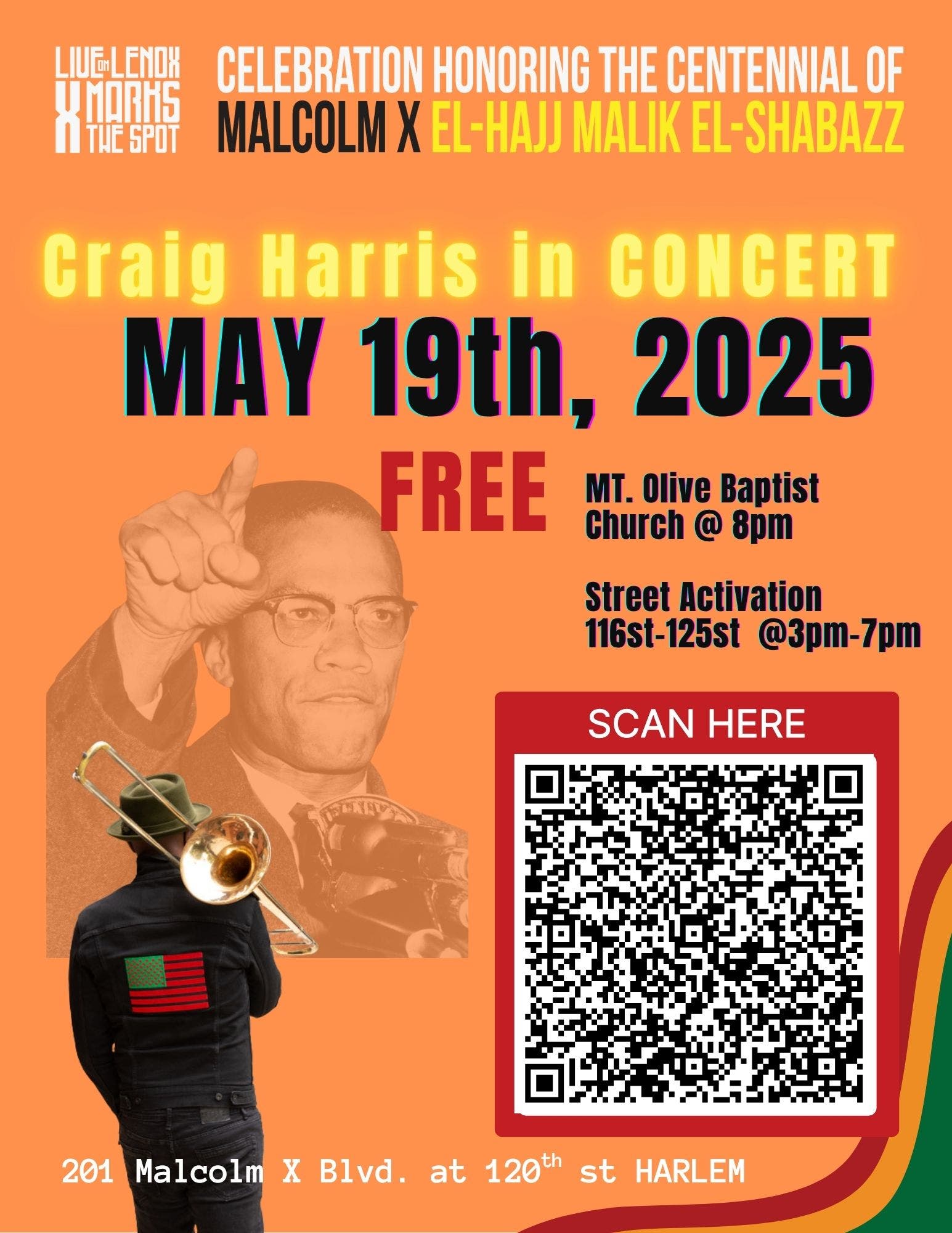May 19 | Live on Lenox X Marks the Spot | Harlem, NY Patch