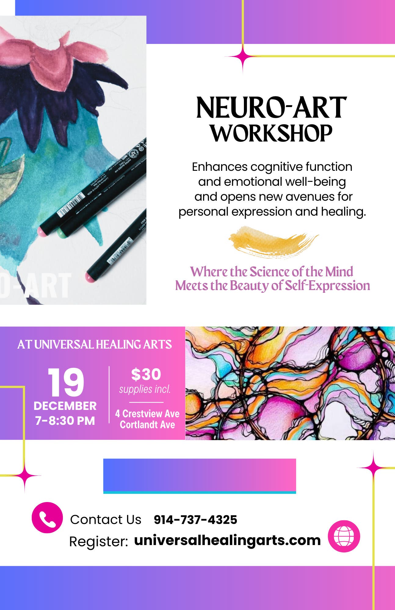 Dec 19 | Neuro Art Workshop | Peekskill, NY Patch