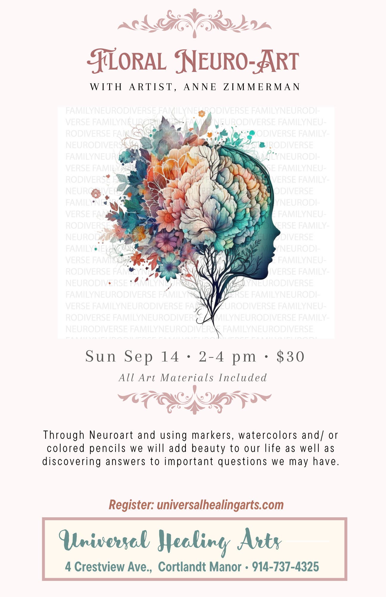 Sep 14 | Floral Neuro Art | Peekskill, NY Patch