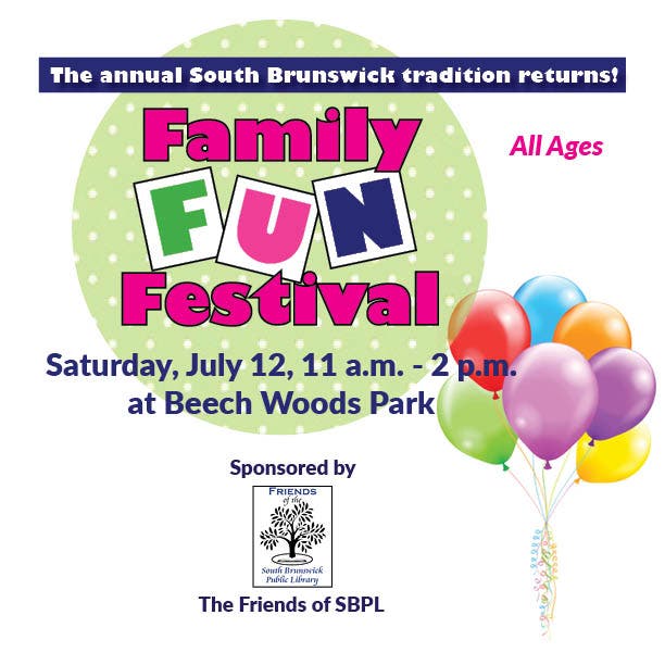 Jul 12 | SBPL's Family Fun Festival | South Brunswick, NJ Patch