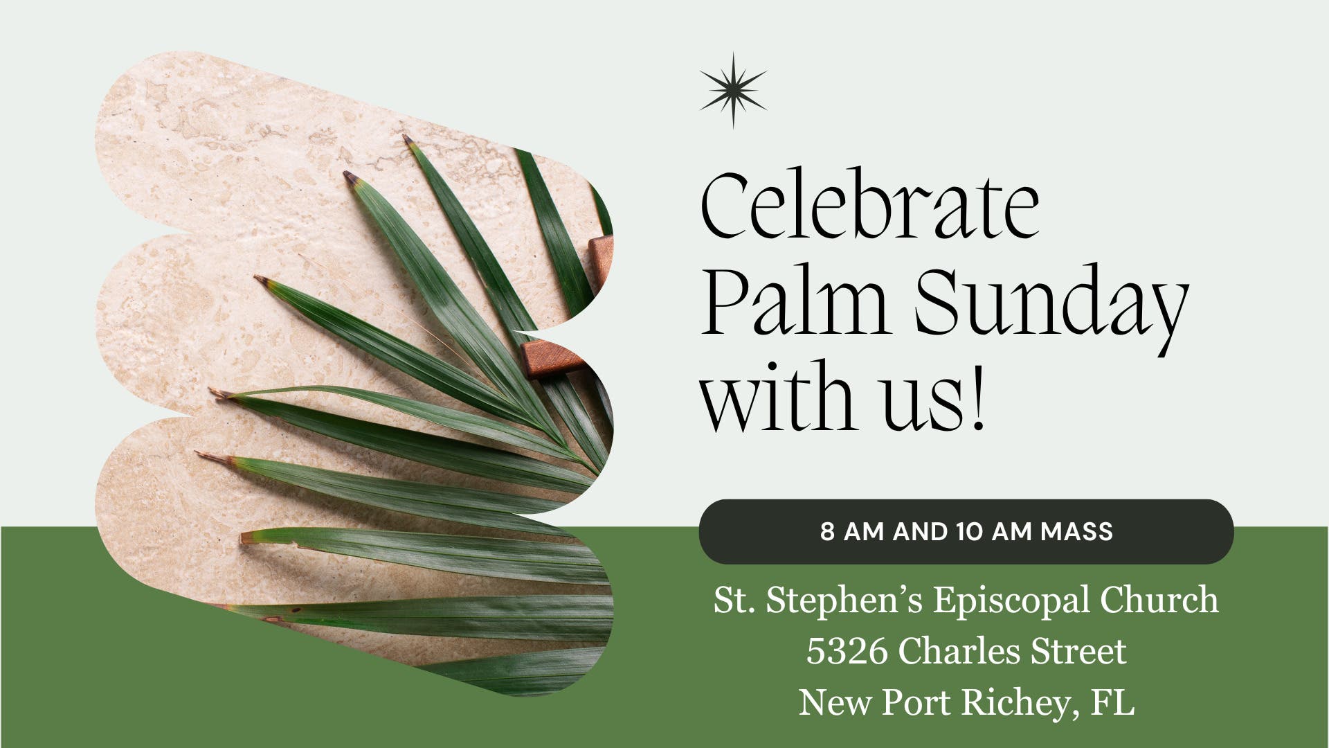 Mar 24 | Palm Sunday Mass - 8 and 10 AM | New Port Richey, FL Patch