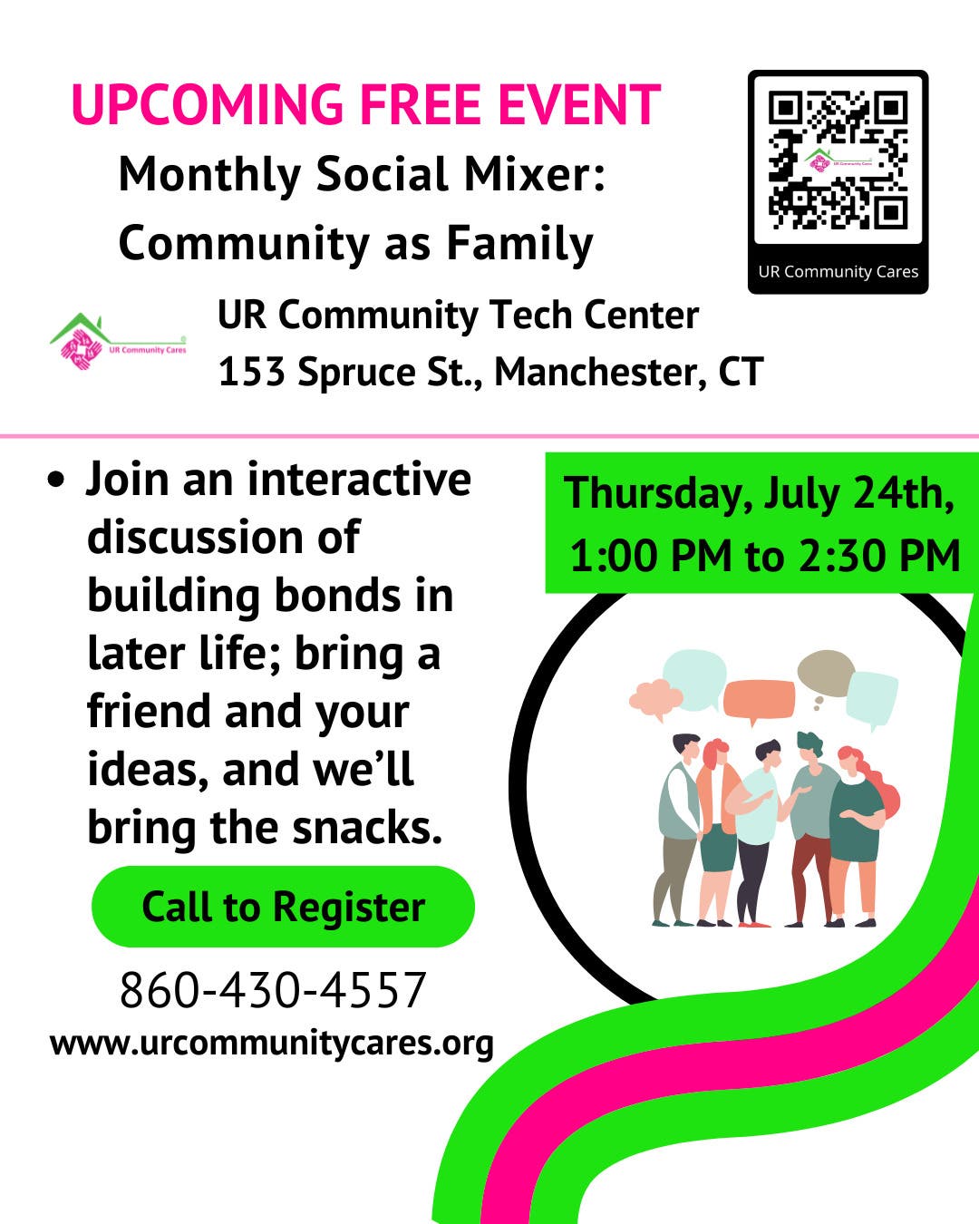 Jul 24 | Free Event: Monthly Social Mixer - Community as Family ...