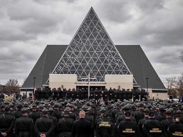 Fallen PA State Trooper Laid To Rest: Photos From The Funeral ...