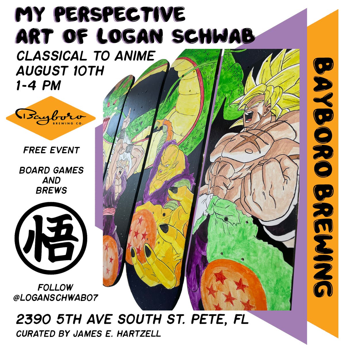 Aug 10 | My Perspective - Art of Logan Schawb | St. Pete, FL Patch