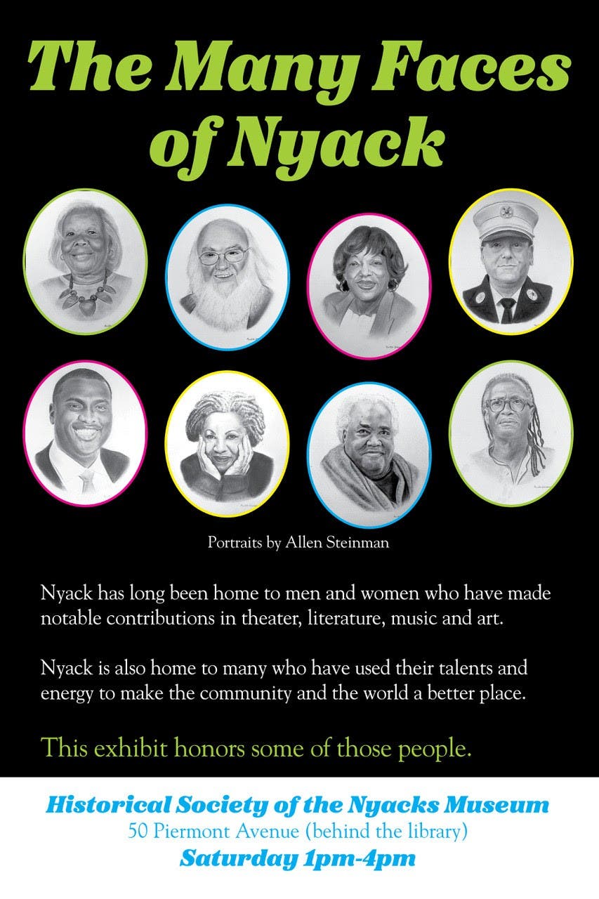May 31 | An Exhibition of 46 Portraits of Prominent Nyackers, Past and ...