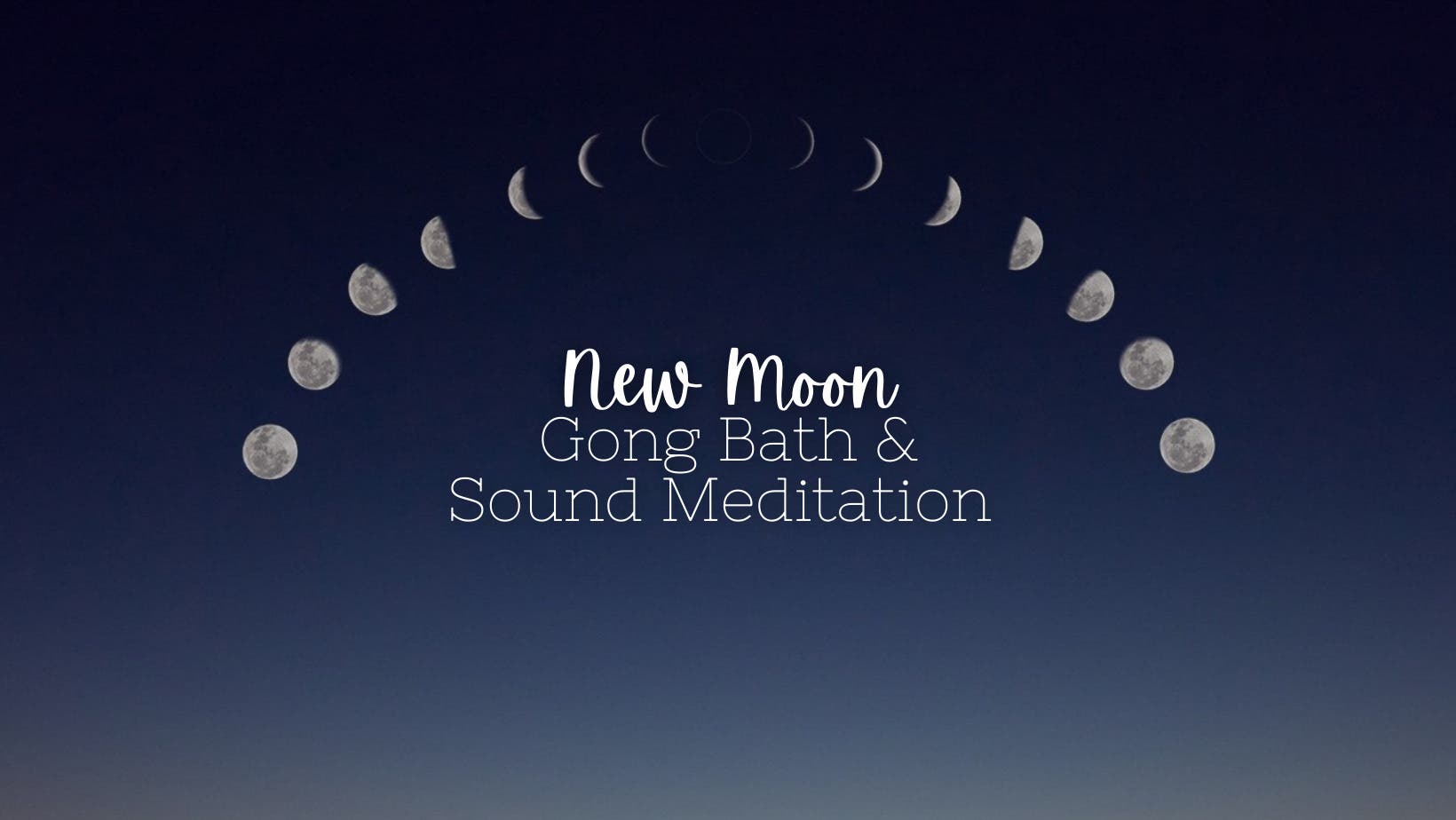 Jan 11 | New Moon Gong Bath & Sound Meditation | Oak Creek, WI Patch