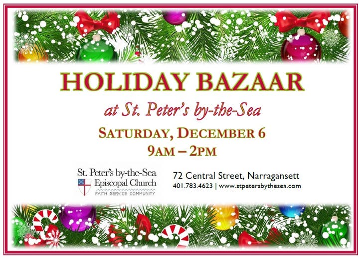 Dec 6 | Christmas Bazaar | Narragansett, RI Patch