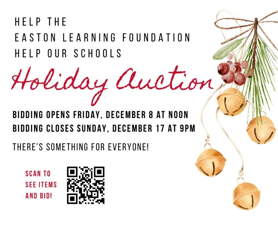 Dec 15 | Only three days left! Easton Learning Foundation's Holiday ...