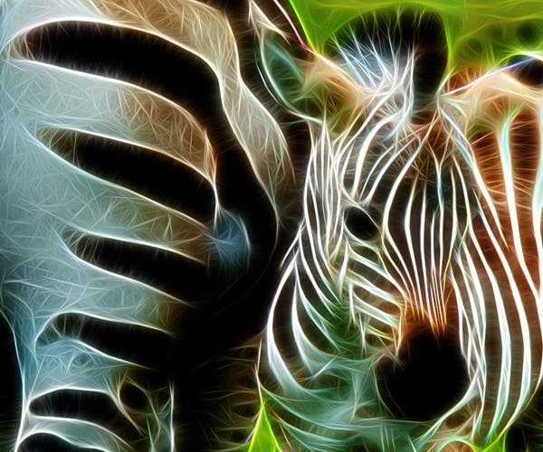 3d Fractal Animal Art