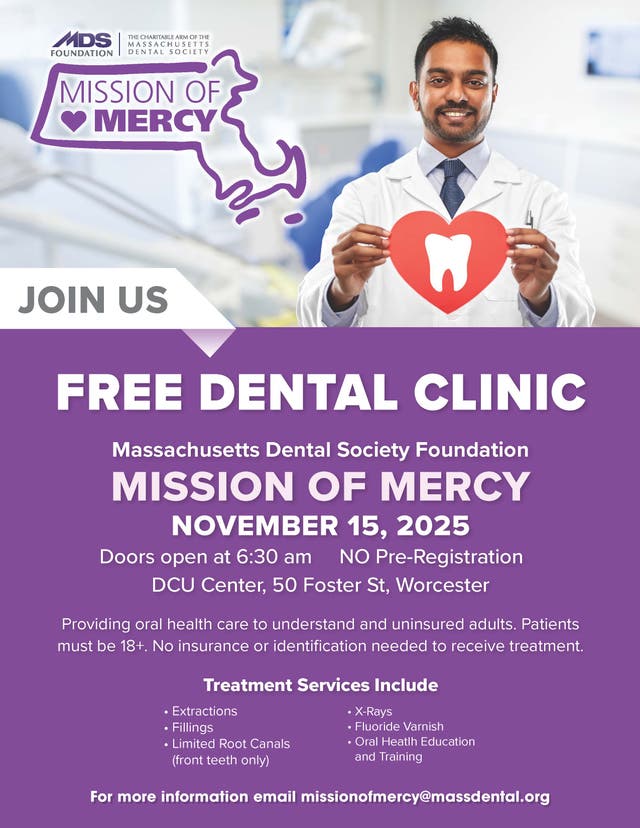 Nov 15 | Massachusetts Dental Society Foundation Mission of Mercy ...