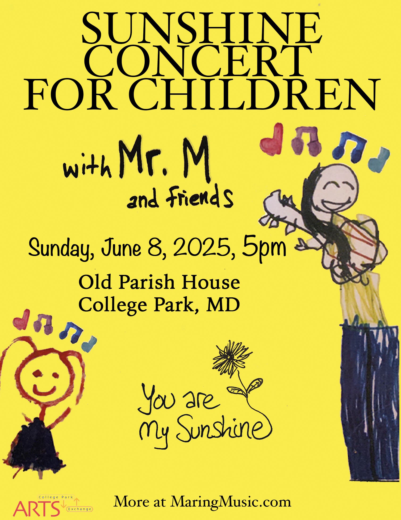 Jun 8 | Sunshine Concert for Children | College Park, MD Patch