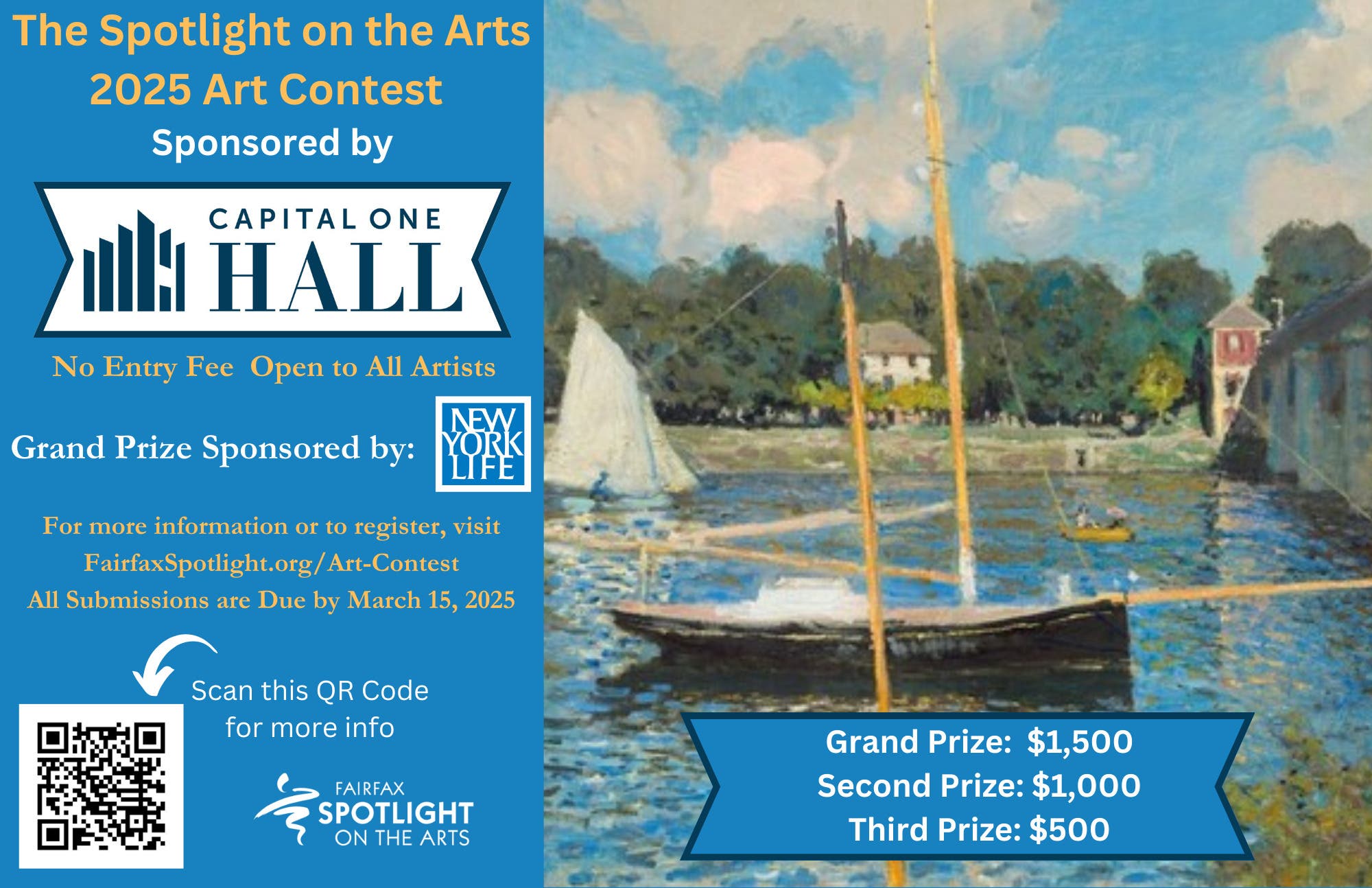 Mar 7 | Fairfax Spotlight on the Arts ART CONTEST - No Entry Fee, All ...