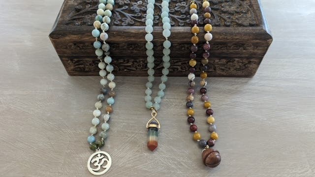 Jun 22 | Root Chakra Mala Crafting Workshop | Roswell, GA Patch