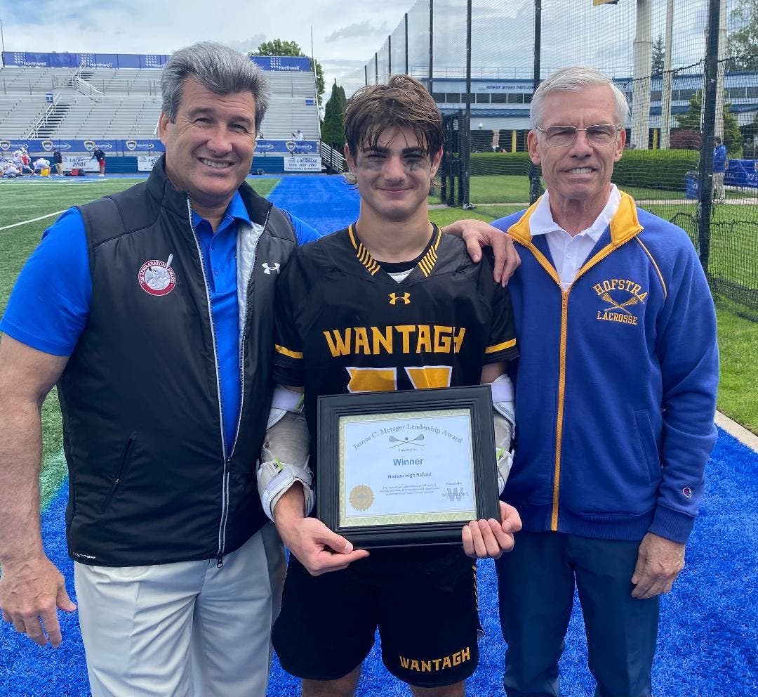 Dylan Martini Receives 2025 James C. Metzger Lacrosse Leadership Award ...