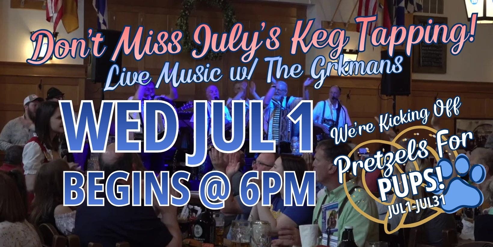 Jul 1 | Golden Pours. Bold Burgers. July Is the Best Month at Our Haus ...