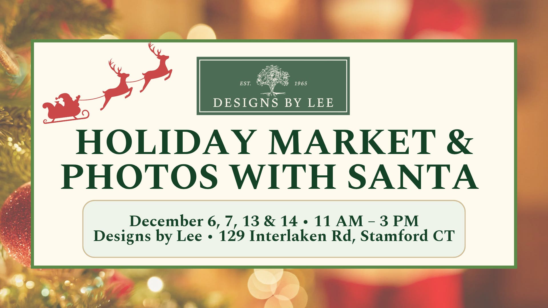 Dec 6 | Holiday Market & Photos with Santa | Stamford, CT Patch