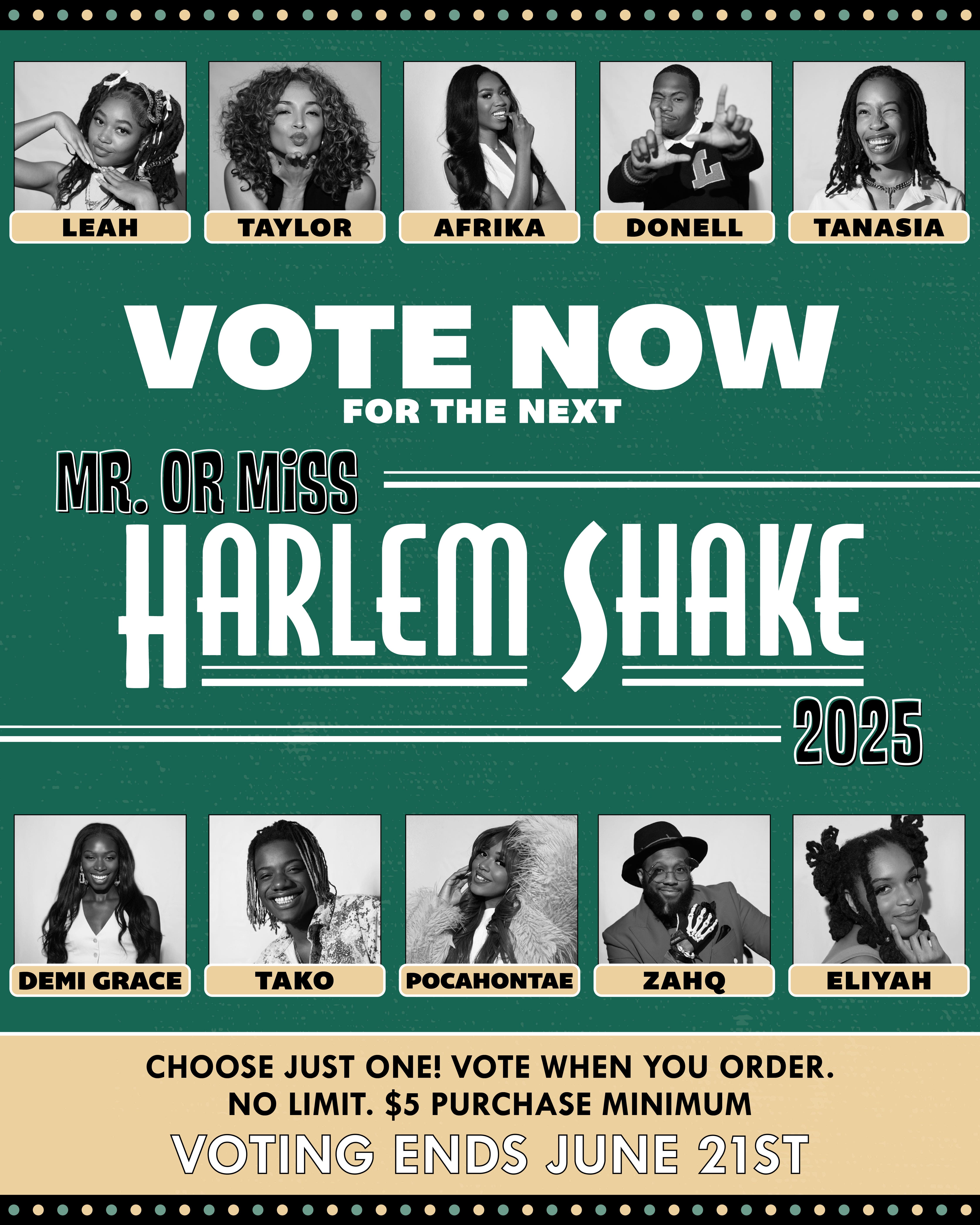 Jun 1 | Mr. / Miss Harlem Shake 2025 “Meet the Contestants” | Harlem ...