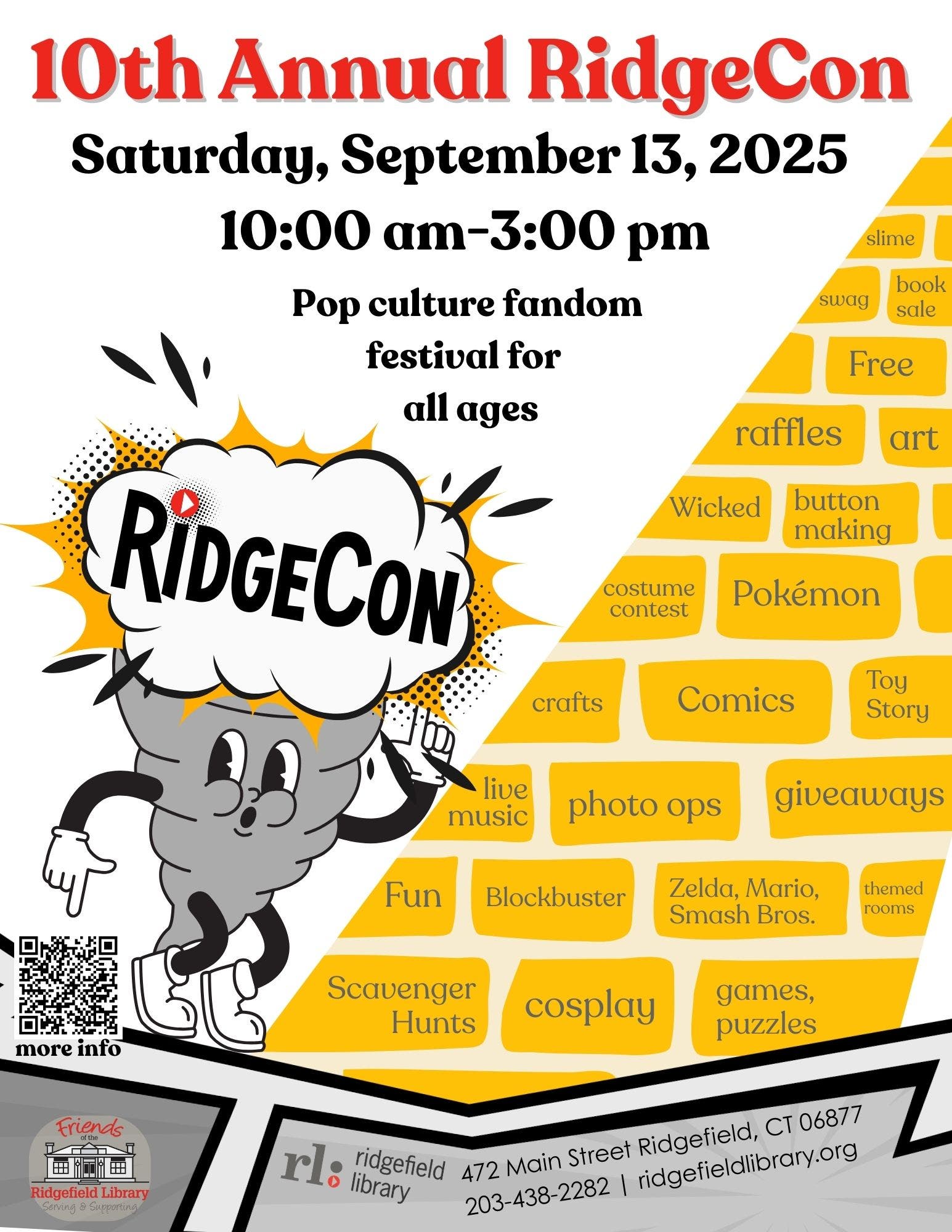 Sep 13 | RidgeCon Pop Culture Fan Festival! | Ridgefield, CT Patch