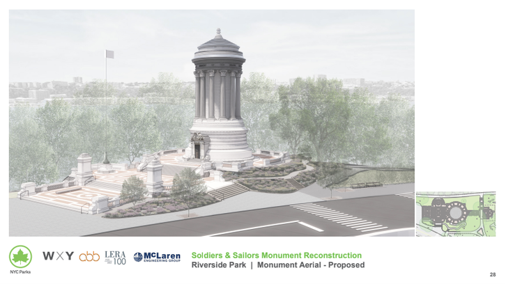 Revamp Plans For Crumbling Civil War Monument Unveiled To UWS | Upper ...