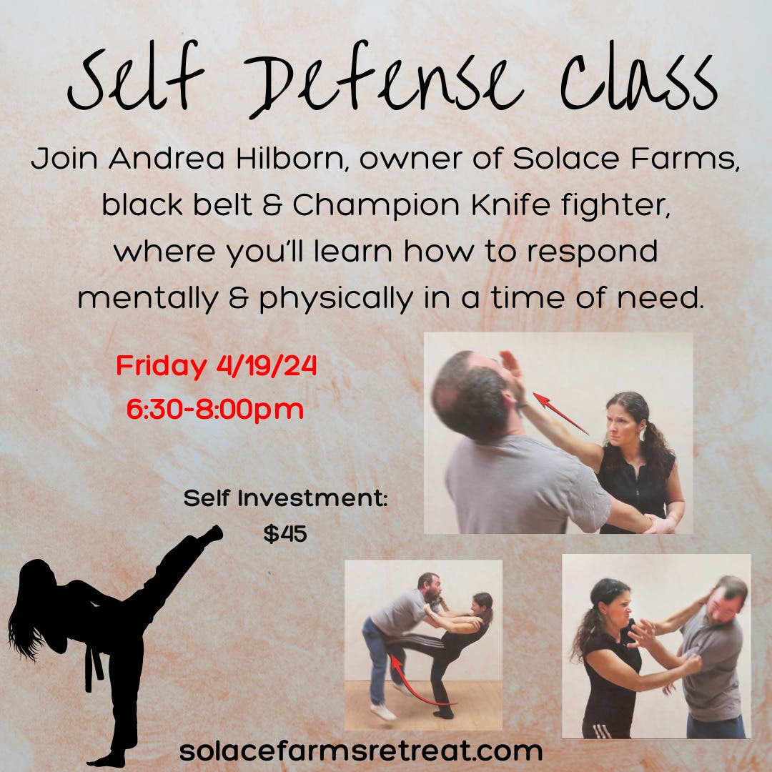 Apr 19 | Self Defense with Andrea | Phoenixville, PA Patch