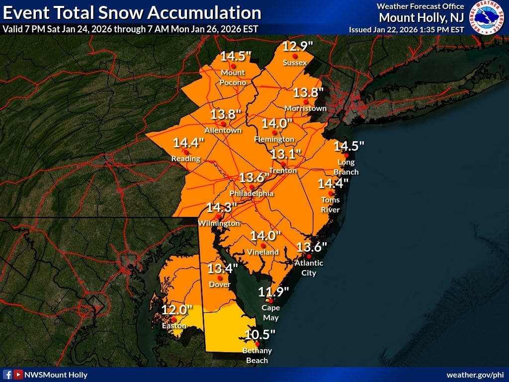 Massive Inbound Snow Storm Will 'Shut Everything Down,' Forecaster Says ...