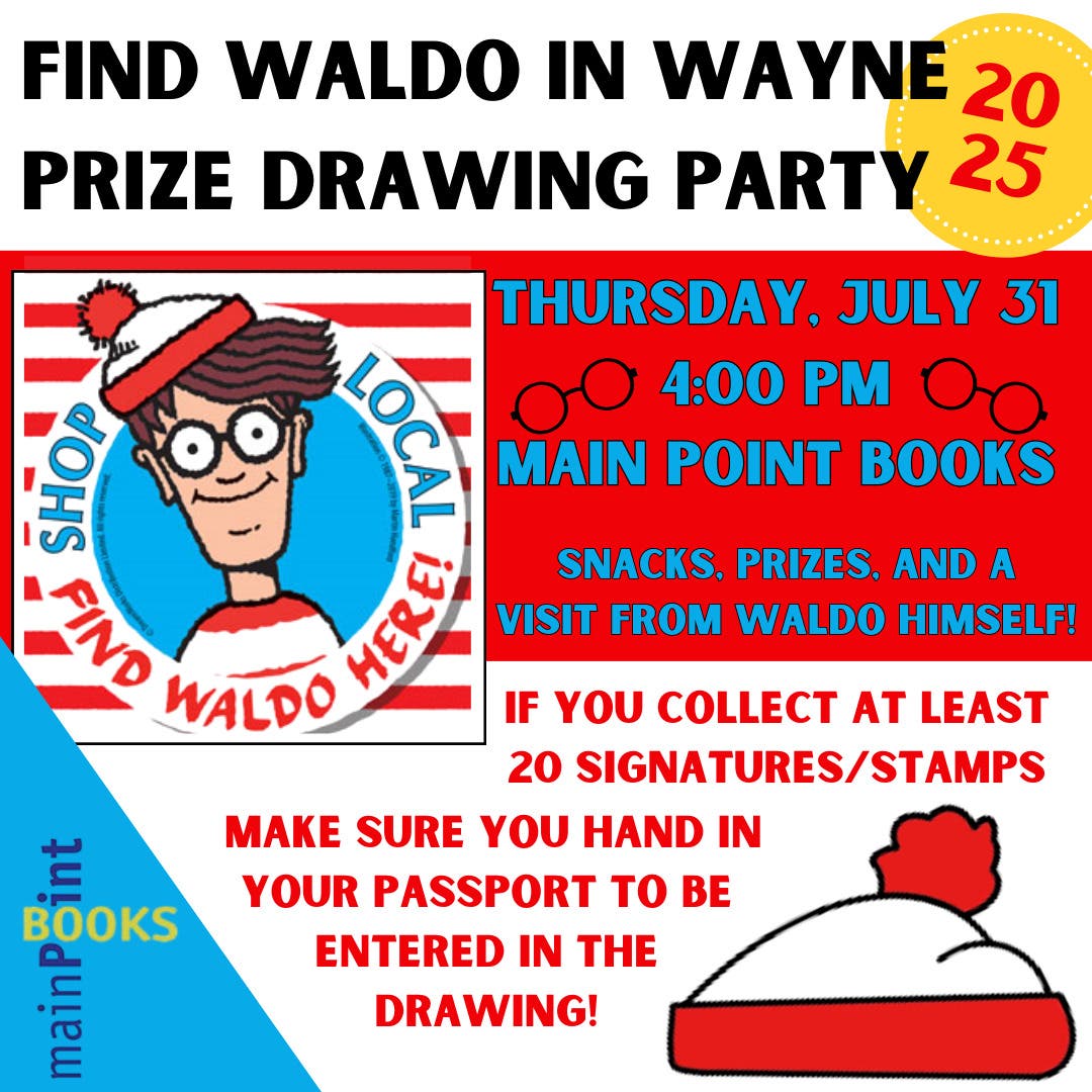Jul 31 | Find Waldo Prize Drawing Party | Radnor, PA Patch