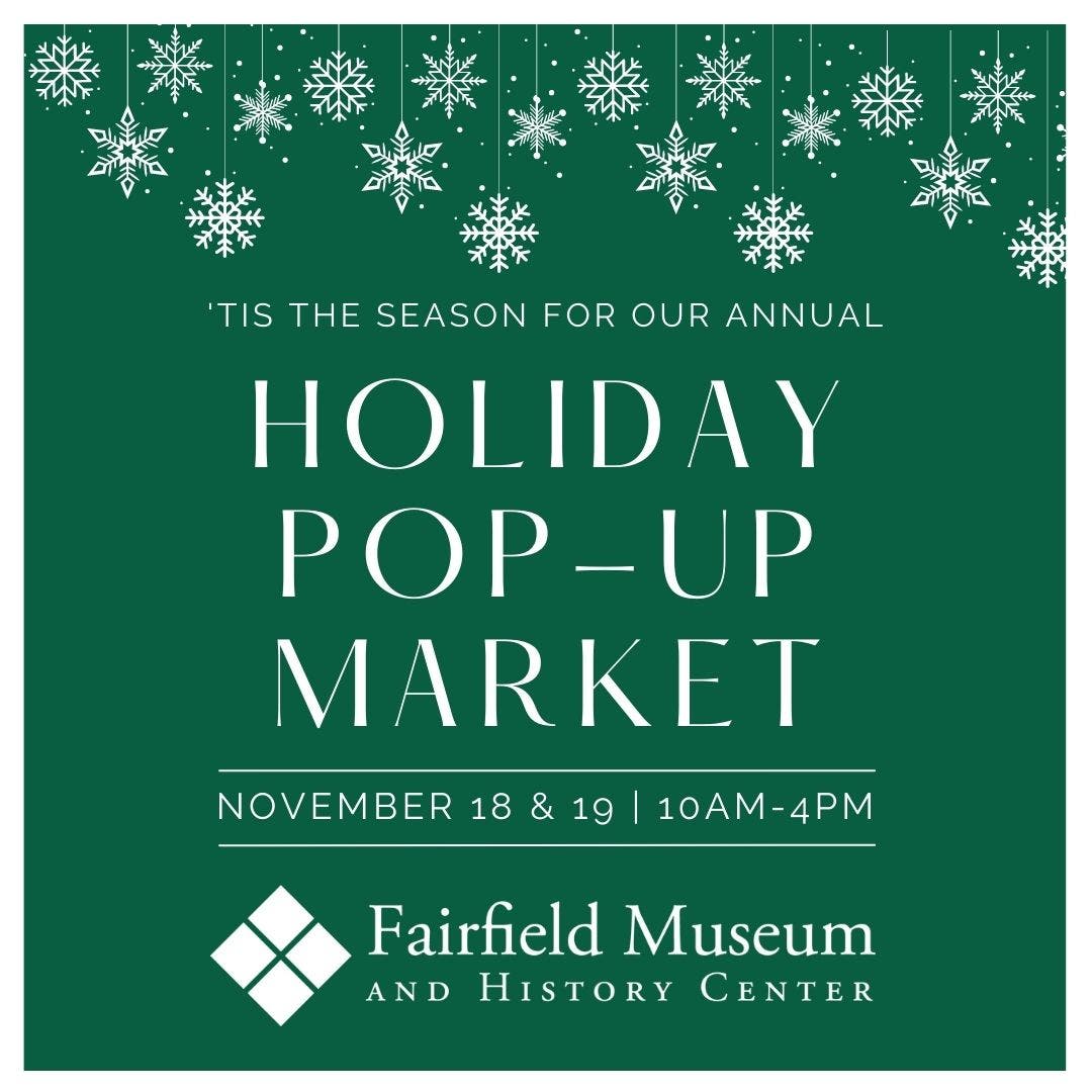 Nov 19 | Holiday Pop-Up Market | Fairfield, CT Patch