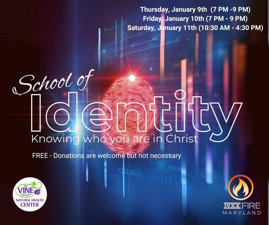 Jan 11 | School of Identity: Knowing Who You Are In Christ (Day 3 ...