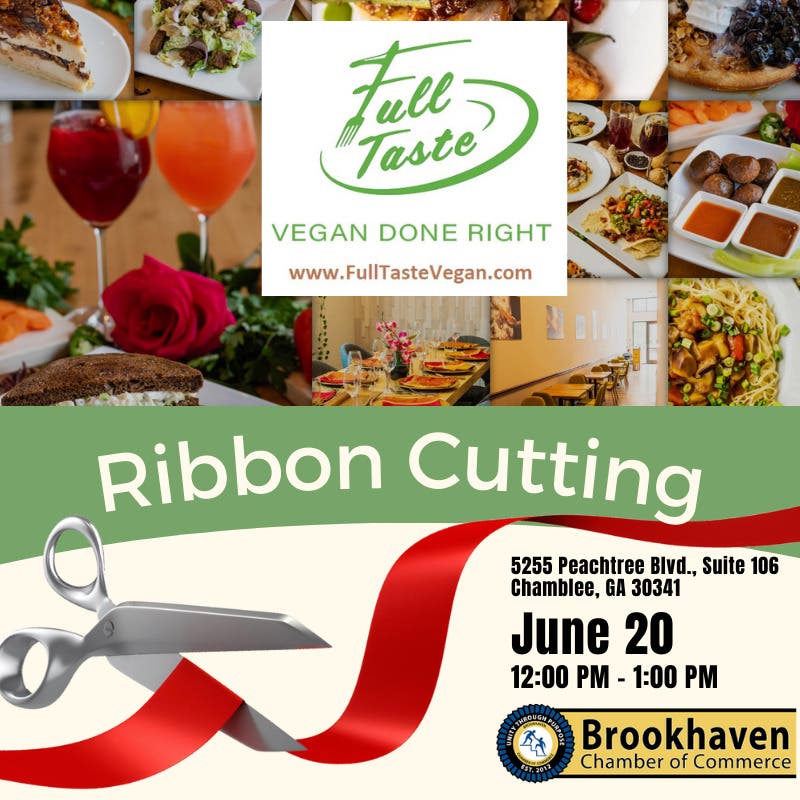 Jun 20 | Ribbon Cutting Ceremony for Full Taste Vegan Restaurant ...