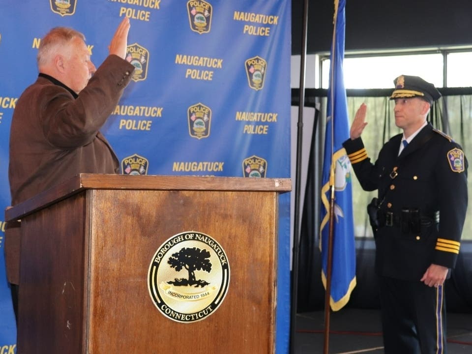 Naugatuck PD Swears In Familiar Face For New Role | Naugatuck, CT Patch