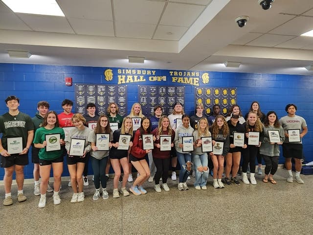 Simsbury High Honors Future College Athletes | Simsbury, CT Patch
