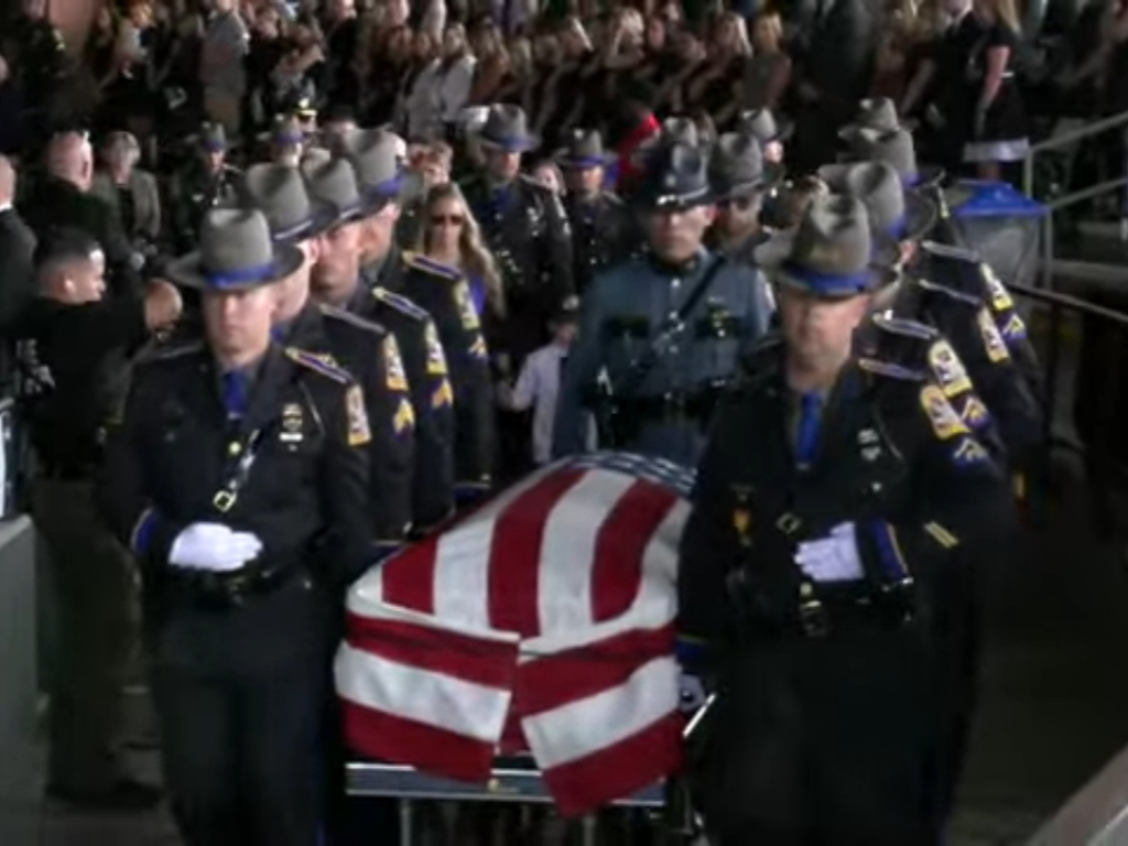 Fallen Trooper Laid To Rest Amid Outpouring Of Emotion | Greater ...