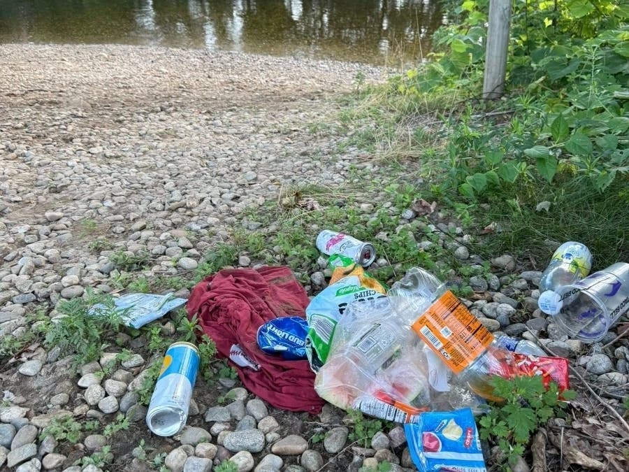 Farmington River Inner Tubers Dump Trash In Canton: Canton PD | Canton ...