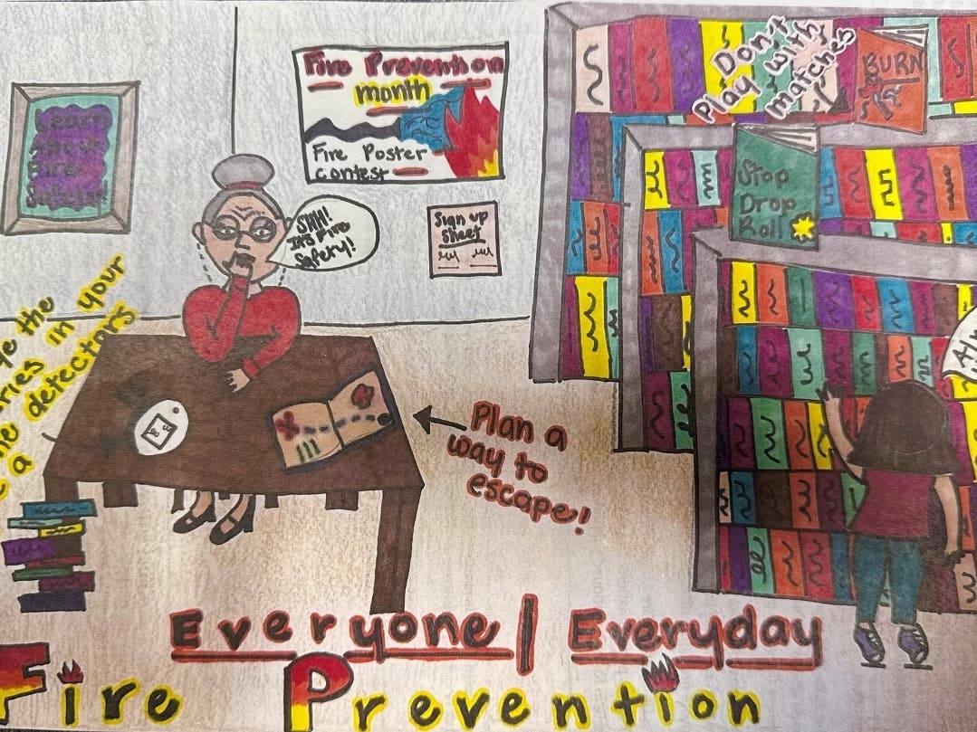 LOOK: Canton's Winner In Annual Fire Prevention Poster Contest | Canton ...