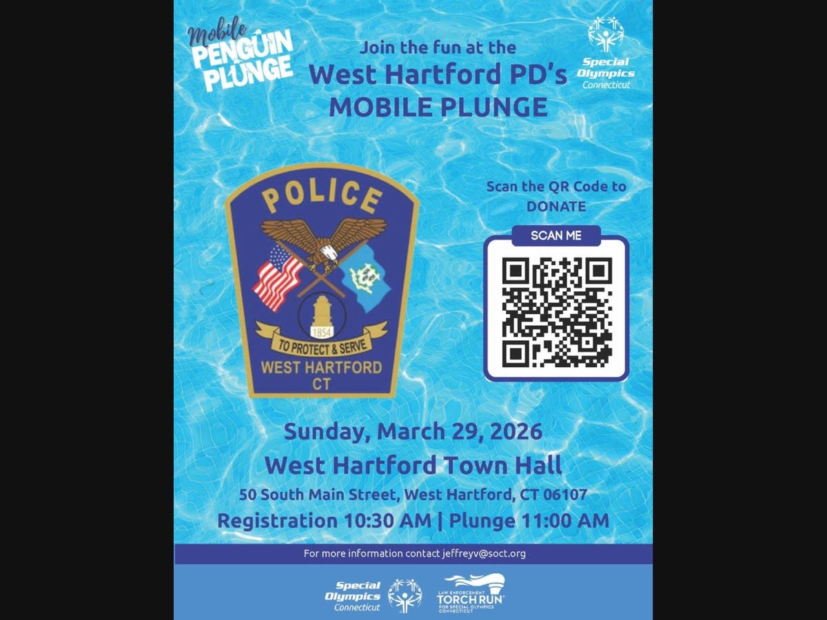 West Hartford PD's Cold 'Penguin Plunge' To Happen This Weekend | West ...