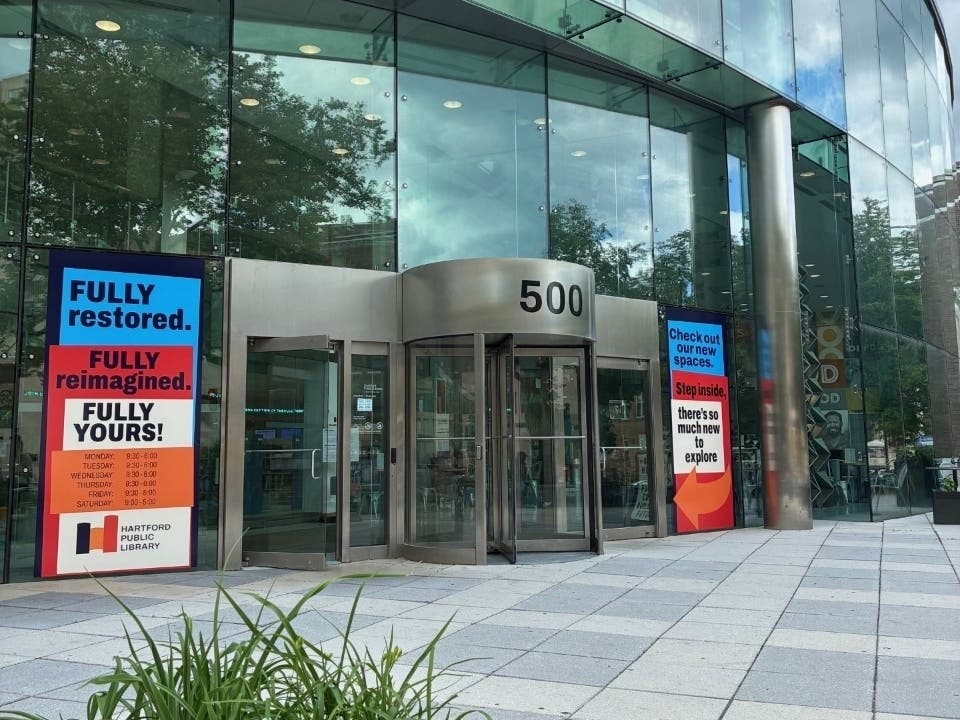 It's Back! Hartford Library Fully Reopens Downtown Branch | Greater ...