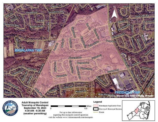 West Nile Found In Mosquito Samples; County Spraying In Manalapan ...