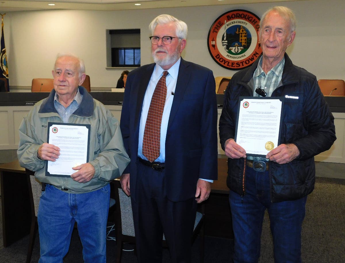 Longtime Fishing Derby Volunteers Honored By Doylestown Borough ...