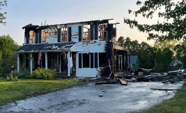 Early Morning Fire Destroys Home In Plumstead Township | Doylestown, PA ...