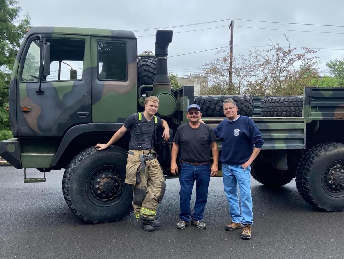 Midway Fire Company Acquires Military Truck For Swiftwater Rescues ...