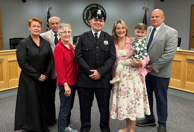 Warrington Welcomes 2 New Police Officers To The Force | Doylestown, PA ...