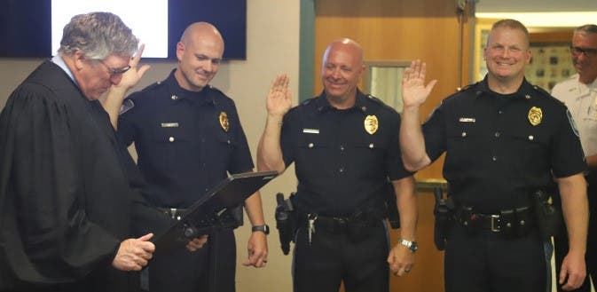 Plumstead Promotes 4 Officers To The Rank Of Sergeant | Doylestown, PA ...