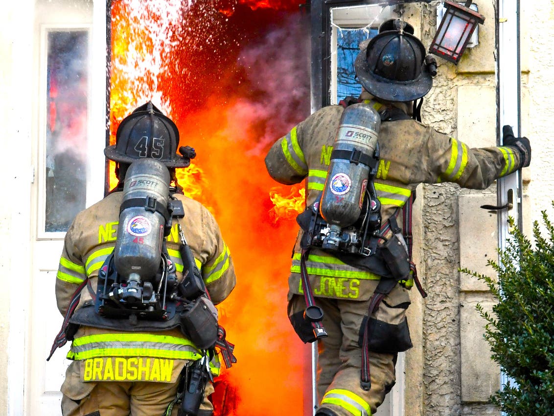 Newtown Firefighters Rescue Woman Moments Before Flashover | Newtown ...