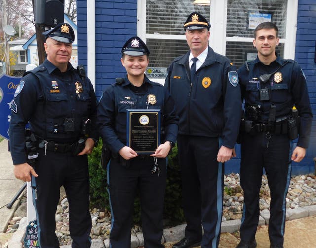 Arbor Estates Honors Plumstead Officer With First Responder Award ...