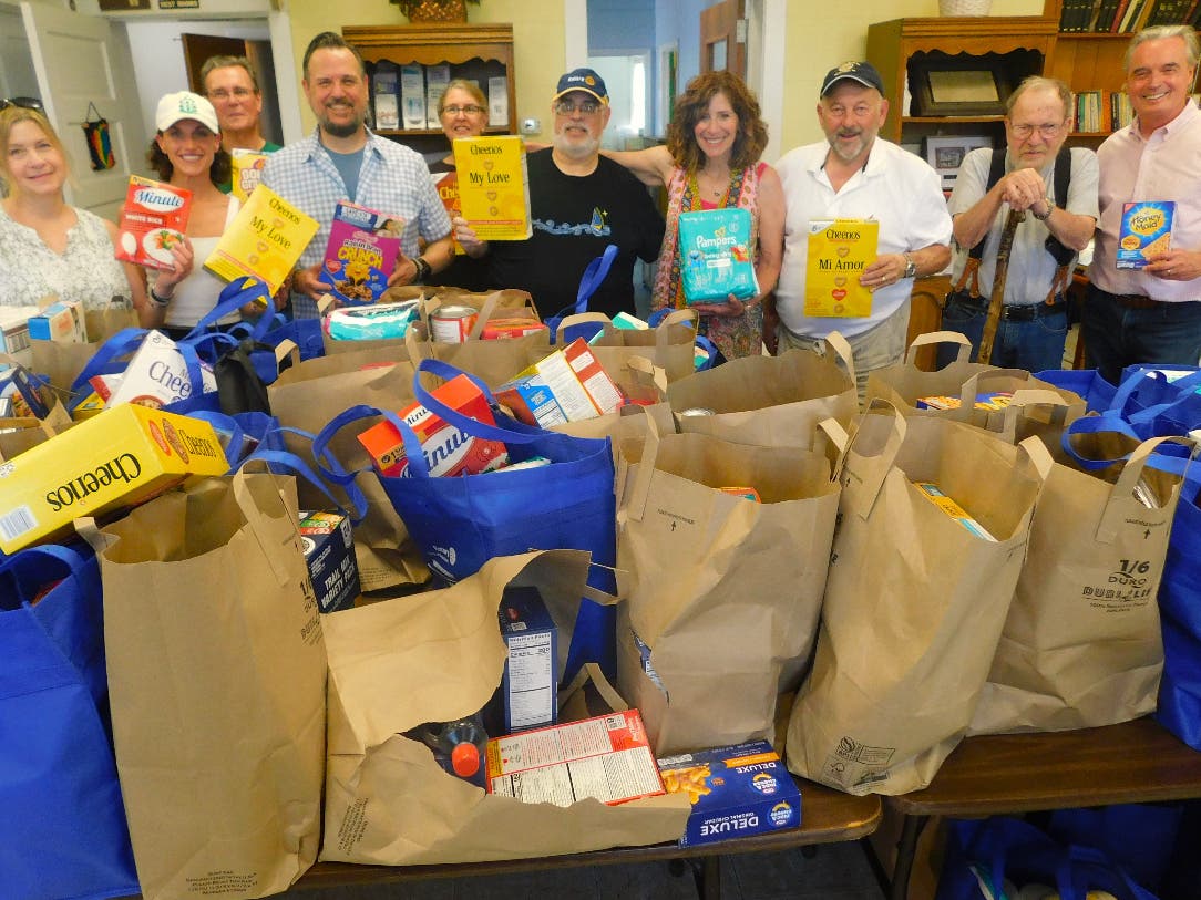 Shoppers Open Their Hearts For Others At Newtown Food Drive | Newtown ...