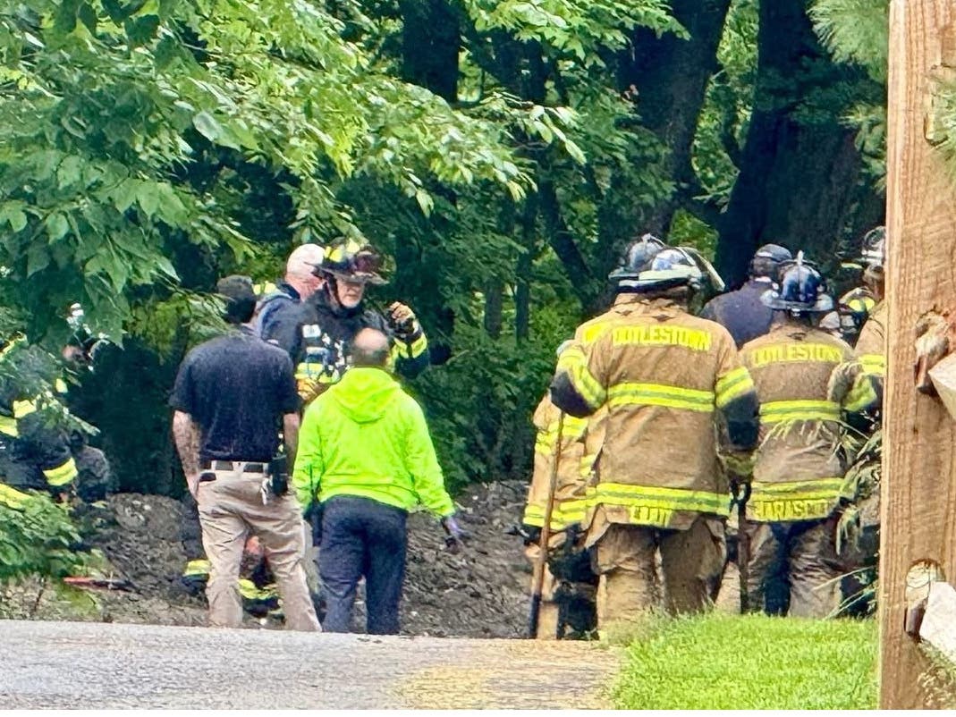 Firefighters Make Trench Rescue In Warwick Township | Doylestown, PA Patch